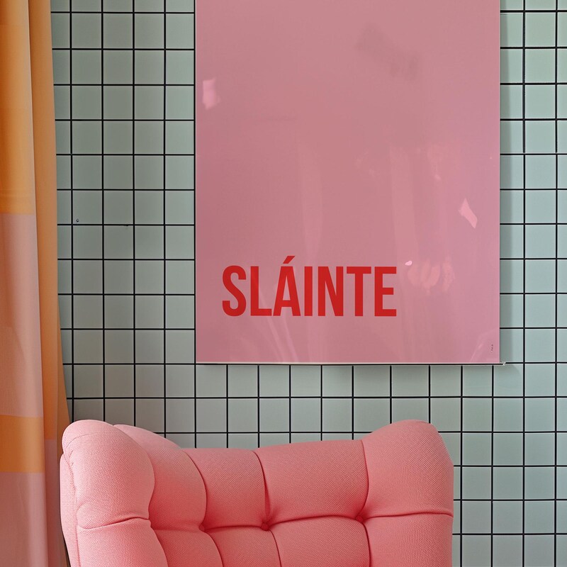 Slainte Print - Etsy