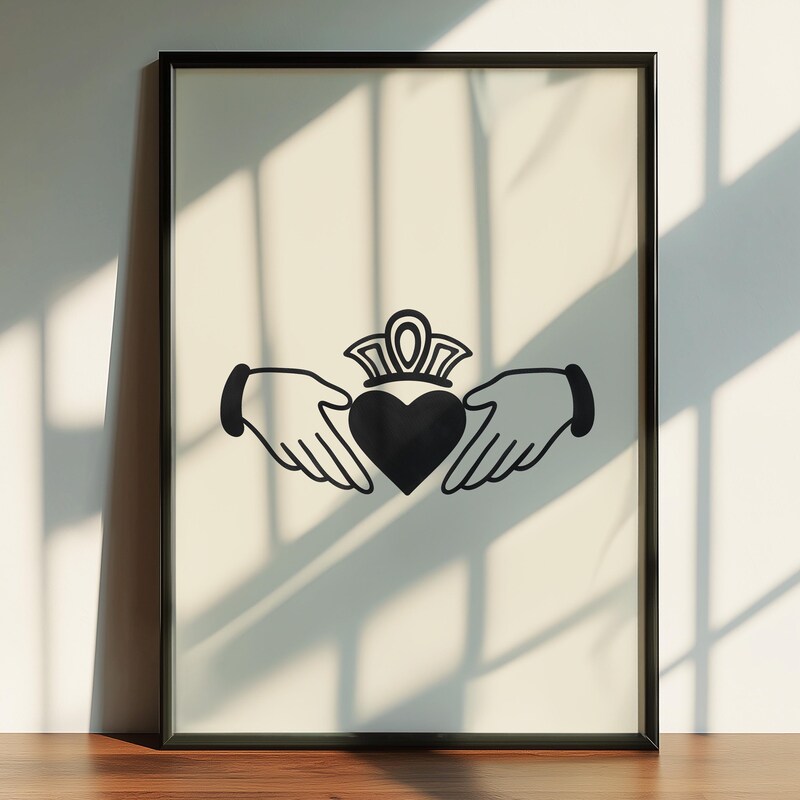 Claddagh Wall Art - Etsy