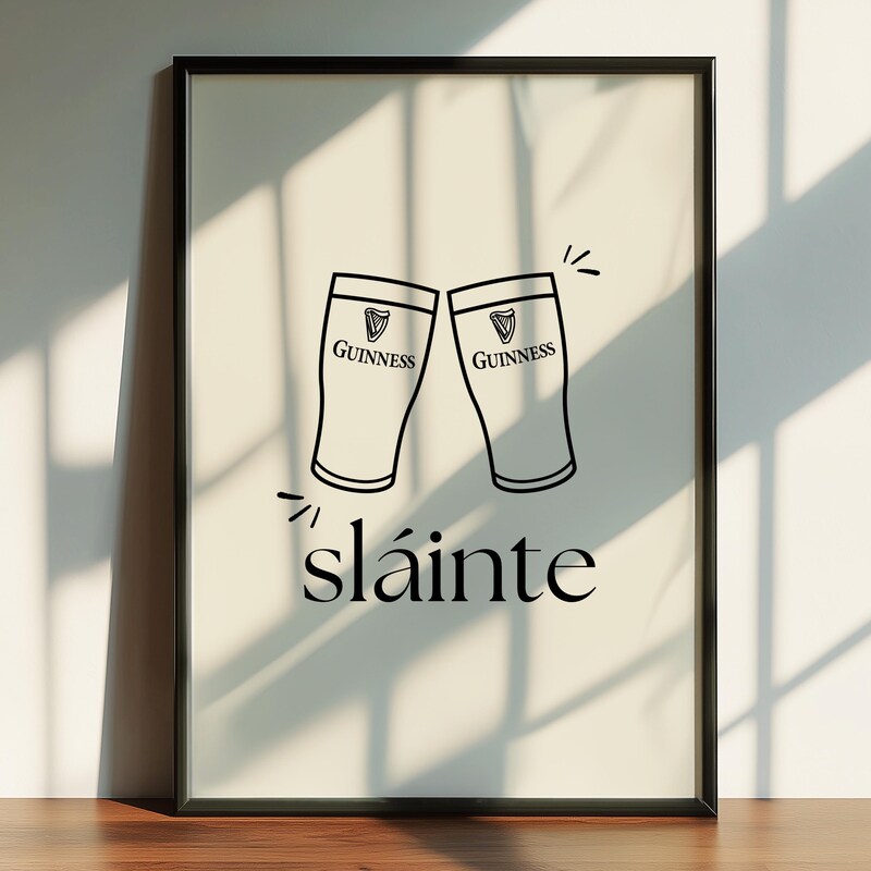 Slainte Print - Etsy