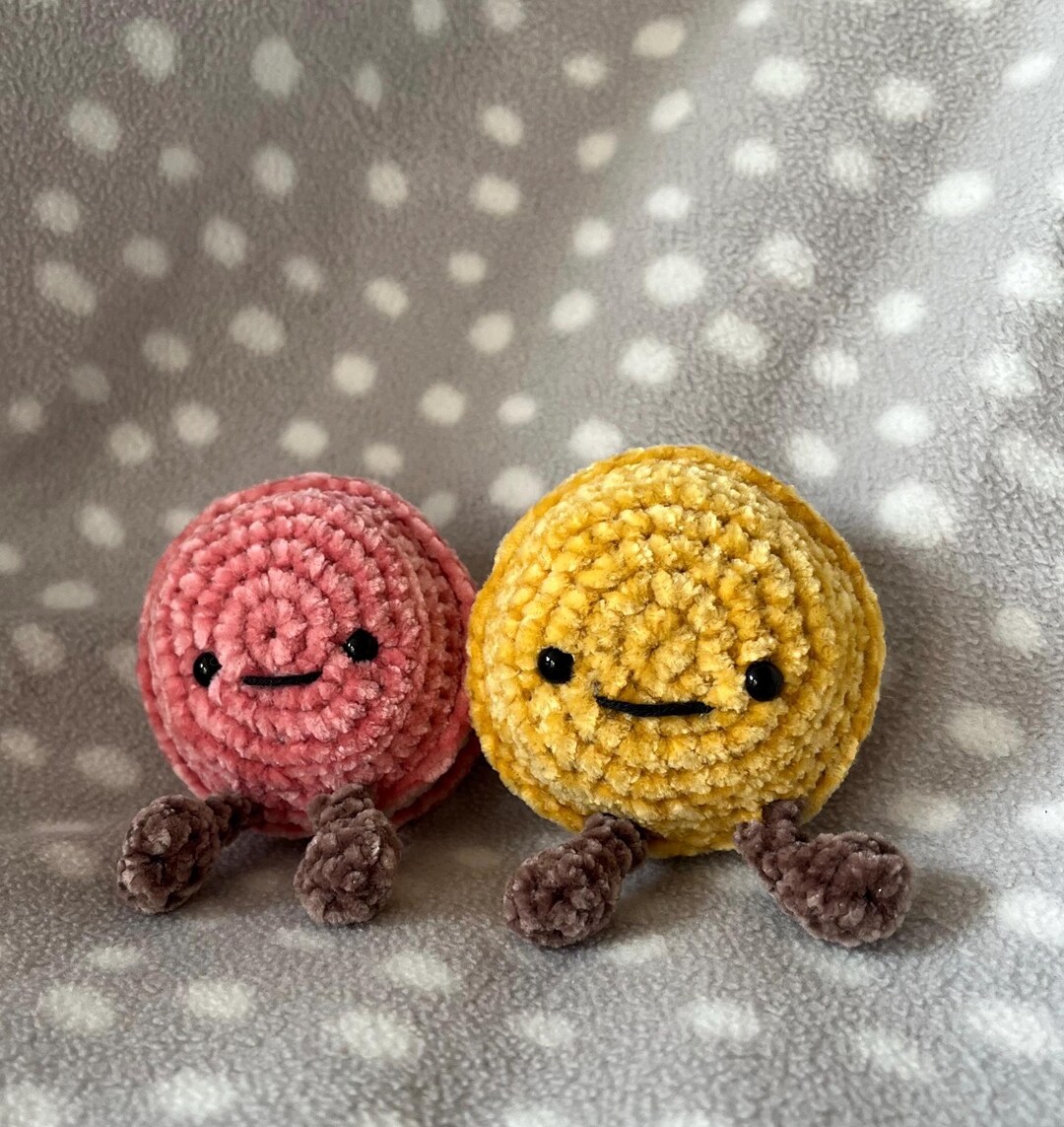 Macaron, Jellycat, Cute, Pendant, Keychain, Amigurumi, Crochet, Crochet ...