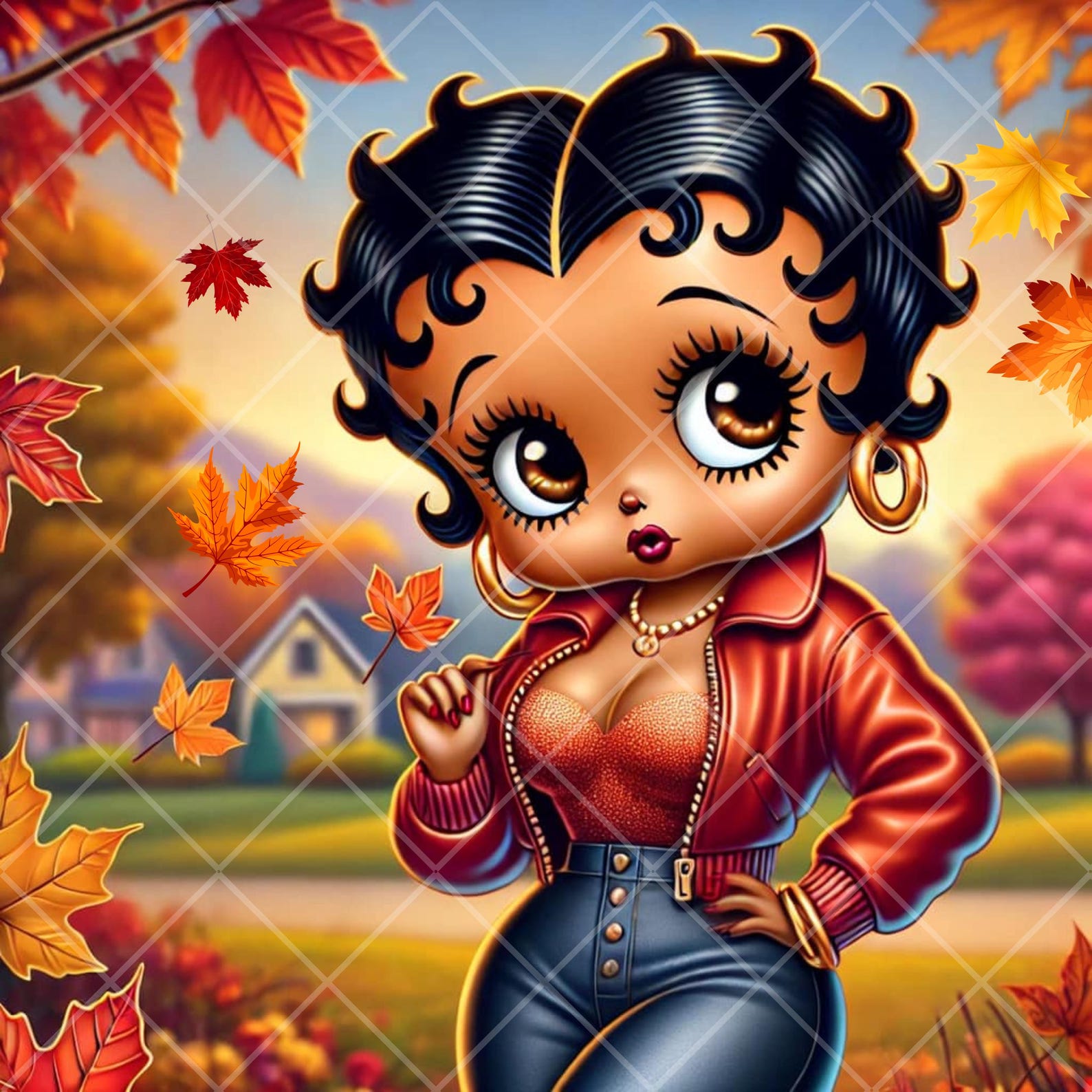 Fall Betty Boop - Etsy