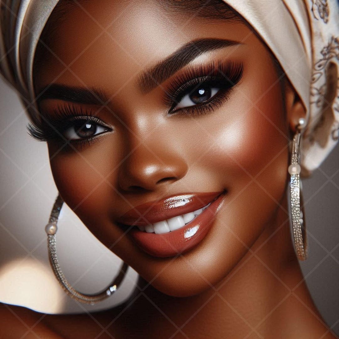 Mocha Queen Portrait: High-resolution PNG, JPG (digital Download) - Etsy