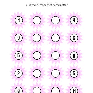 Preschool + Kindergarten Numbers Worksheet | +65 Pages | Printable ...