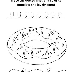50 Preschool Line Tracing Worksheets, Homeschool Busy Book, Trace Lines ...