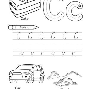 Alphabet Coloring Pages, Preschool Worksheet,preschool Printable ...