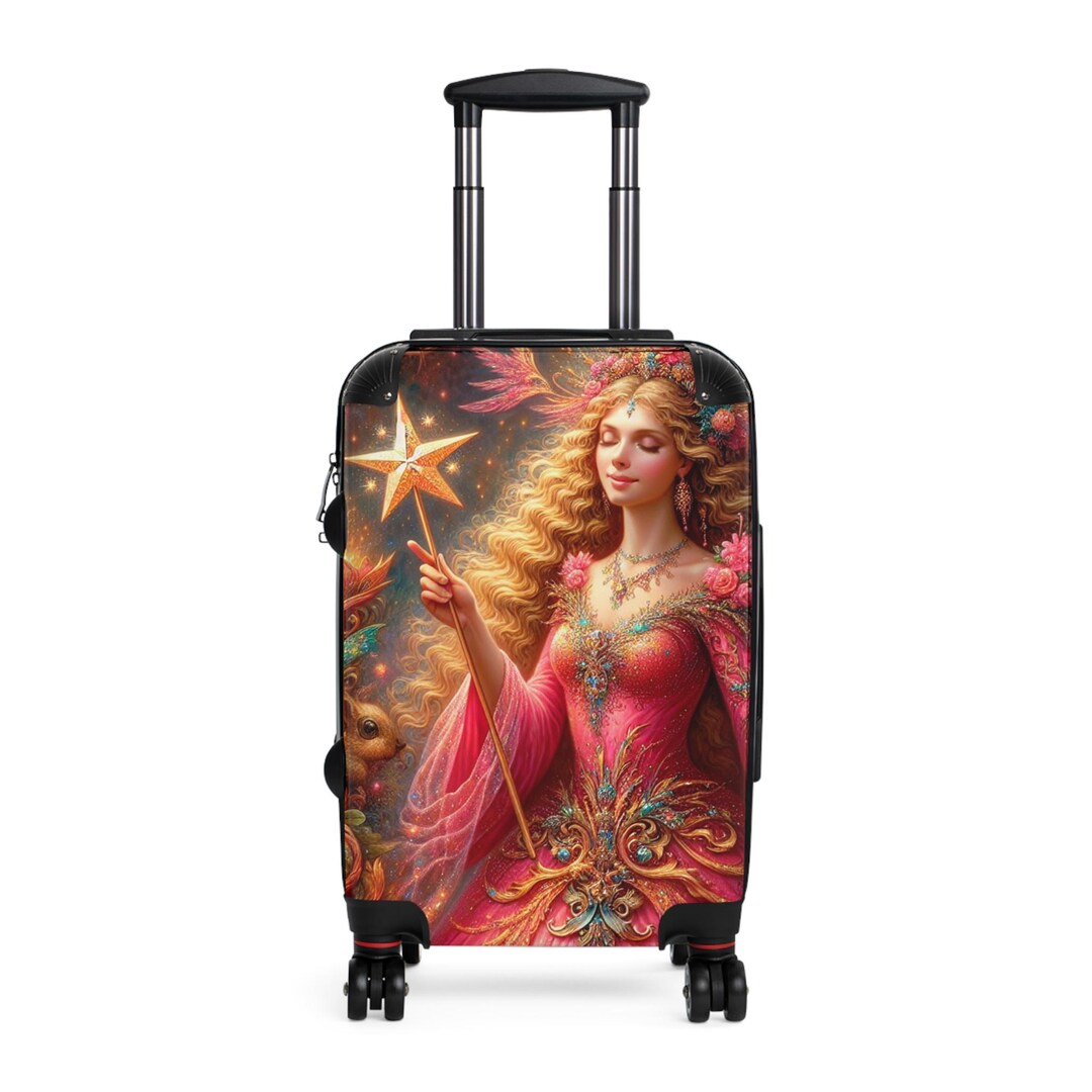 Suitcase Fire Princess Bag Fairy Fantasy Luggage for Travel in Style ...
