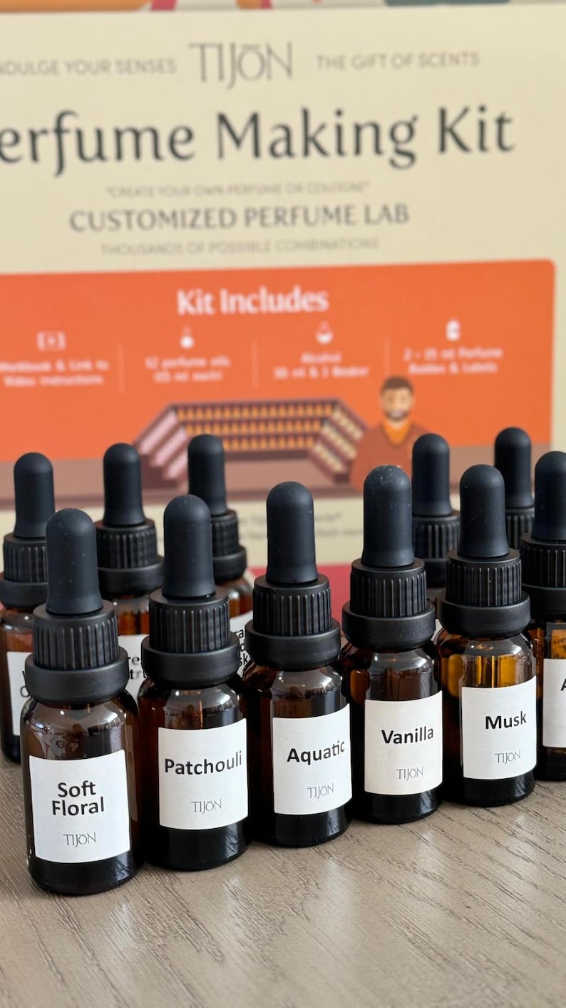 DIY Perfume Making Kit: Custom Fragrance Blending - Etsy
