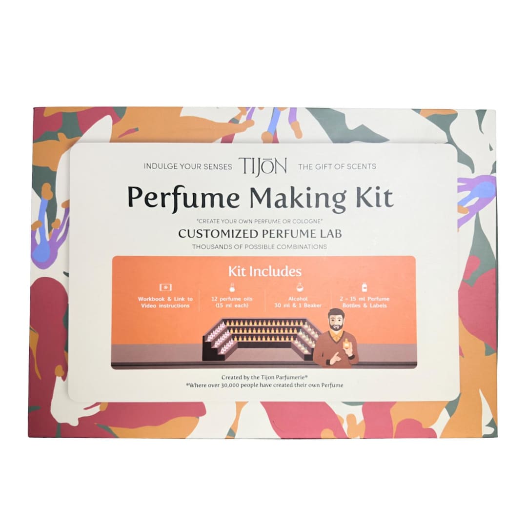 Perfume Making Kit - Fragrance - Craft Your Custom Scent - DIY Kit ...