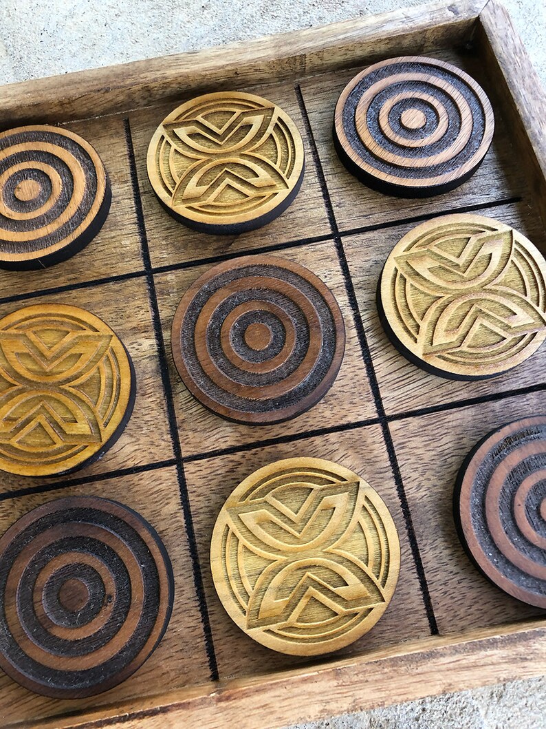 Tic Tac Toe Game With Adinkra Symbols Acadia Wood: Fawohodie, a Symbol ...