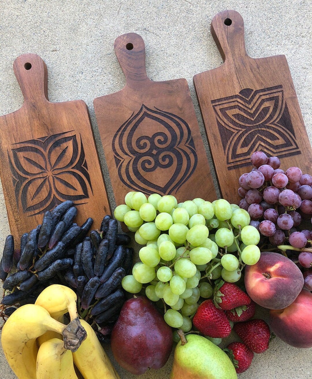 Cutting Board/server, African Adinkra: Asase Ye Duru (earth & Nature ...