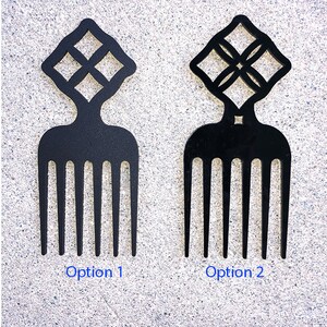 Adinkra Eban Nkyinkym & Dwennimmen Symbol Combs Laser Cut, Framed Size ...