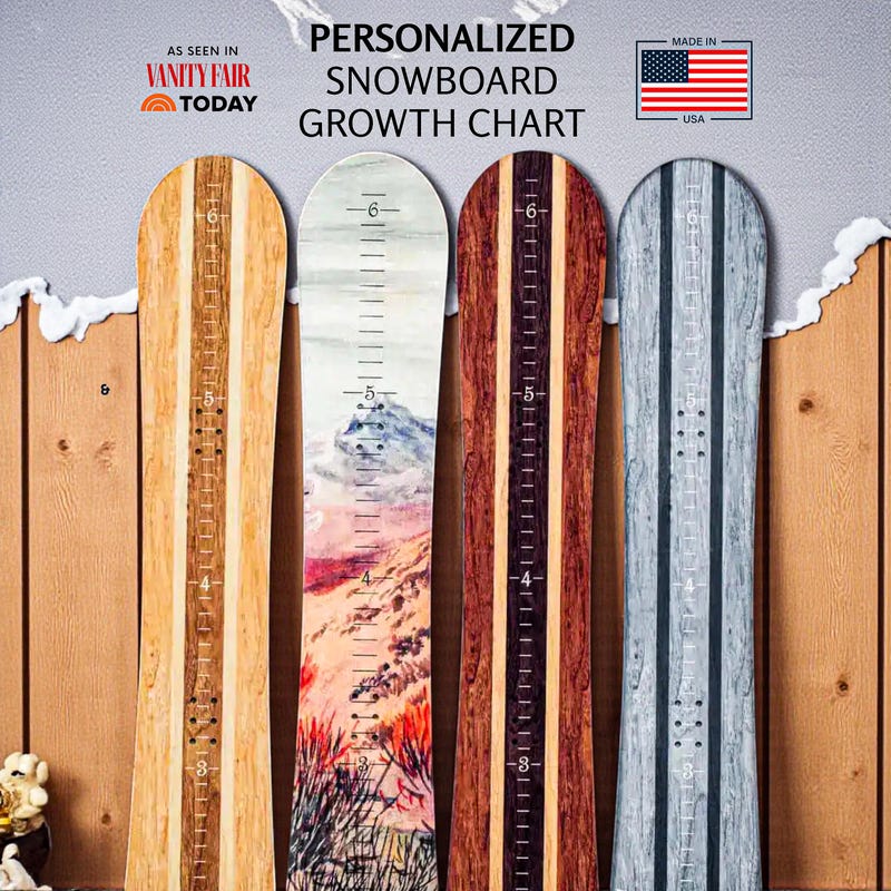 Wooden Grow Chart Kids - Etsy