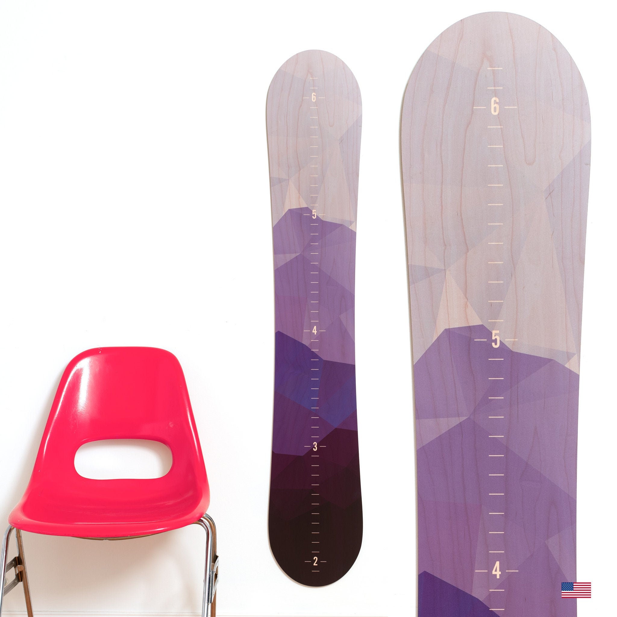 Purple Mountain Snowboard Growth Chart, Snowboarder Girl, Snowboard ...