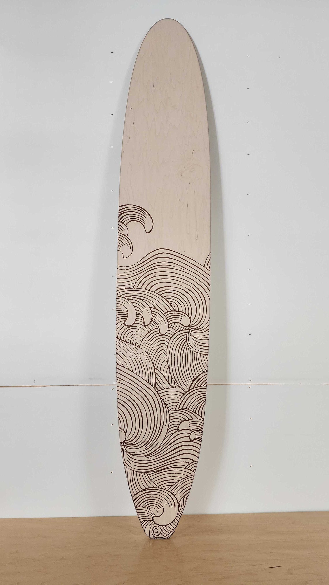 Wave Surfboard Wall Art Surfboard Wall Decor - Etsy