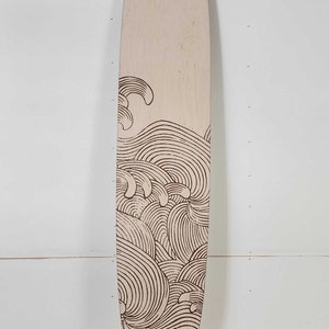 Wave Surfboard Wall Art Surfboard Wall Decor Coastal Home Decor ...