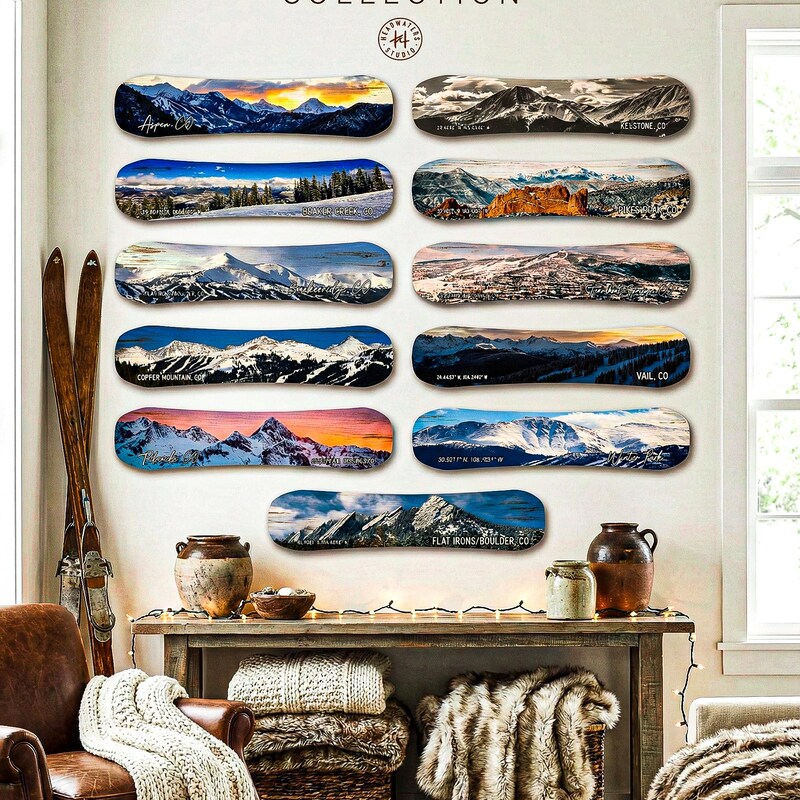 Snowboard Art - Etsy