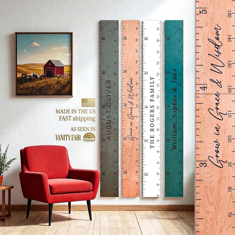 Personalized Ruler - Etsy