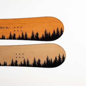 Tree Family Established Snowboard | Personalized Snowboard | Family ...