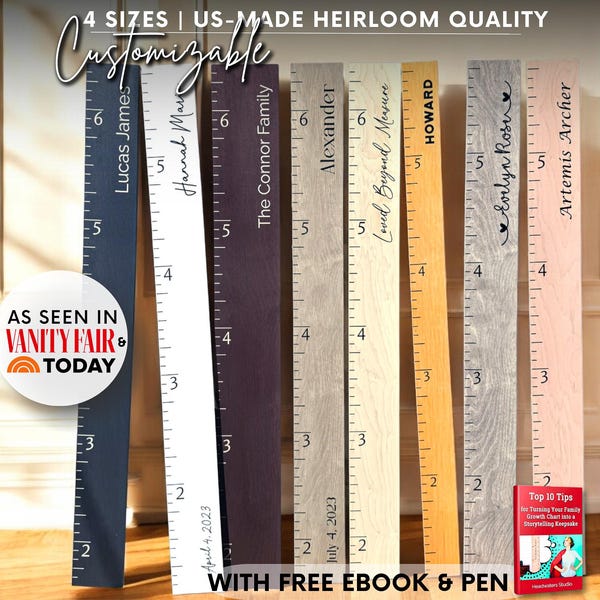 Ruler Wood Wall - Etsy