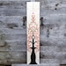 Wooden Growth Chart for Twins \ Siblings | Two Wood Height Charts for ...