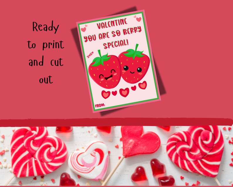 Printable Fruit Valentines Cards - Fruit Snacks Valentine Card - Apple ...