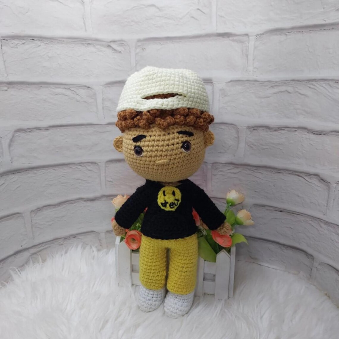 Justin Bieber Crochet Pattern, Crochet Pattern Pdf, Pop Star Pdf, Pop ...