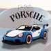 Porsche Amigurumi Crochet Pattern, Sports Car Amigurumi, Crochet ...