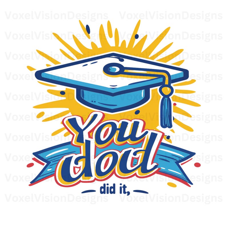 10 Graduation Cap Clipart Classic Modern Grad Hat Illustrations ...
