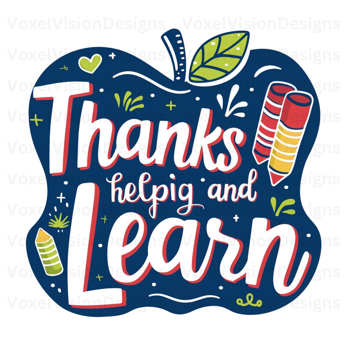 Watercolor Teacher Appreciation Clipart Bundle 12 Pngs for Teacher ...