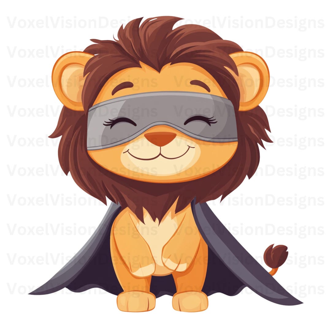 14 Animal Superheroes Clipart Bundle Fun Superhero Animals for Kids ...