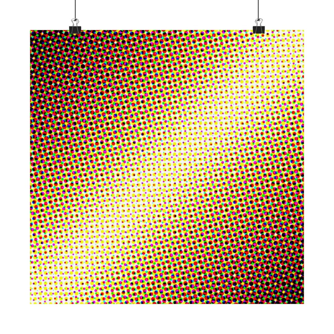 Op Art 7, Poster, Bronze Surface, Original Design, for Eclectic or ...