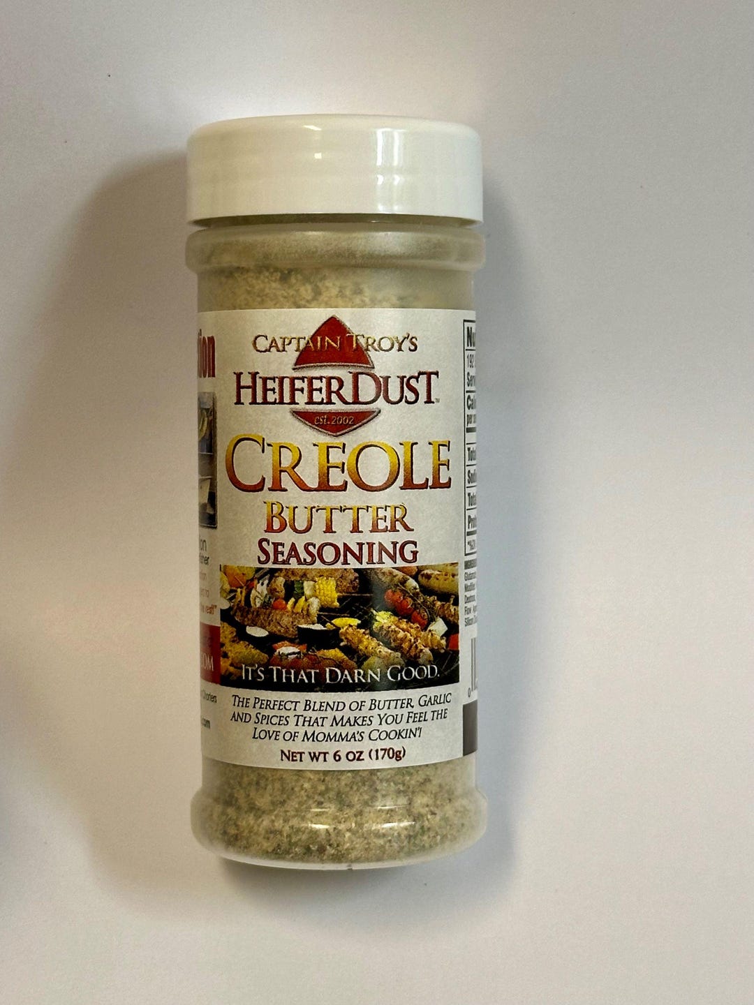 1 Bottle, Creole Butter Seasoning, Chicken, Grilling, Fish, Steak, Pork ...