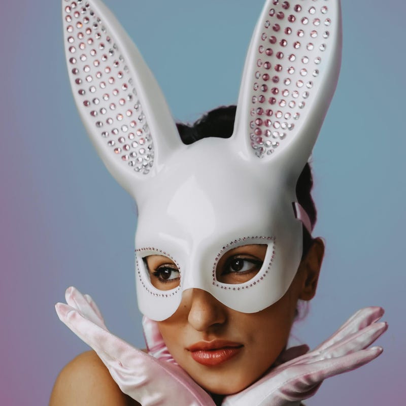 Bunny Mask - Etsy