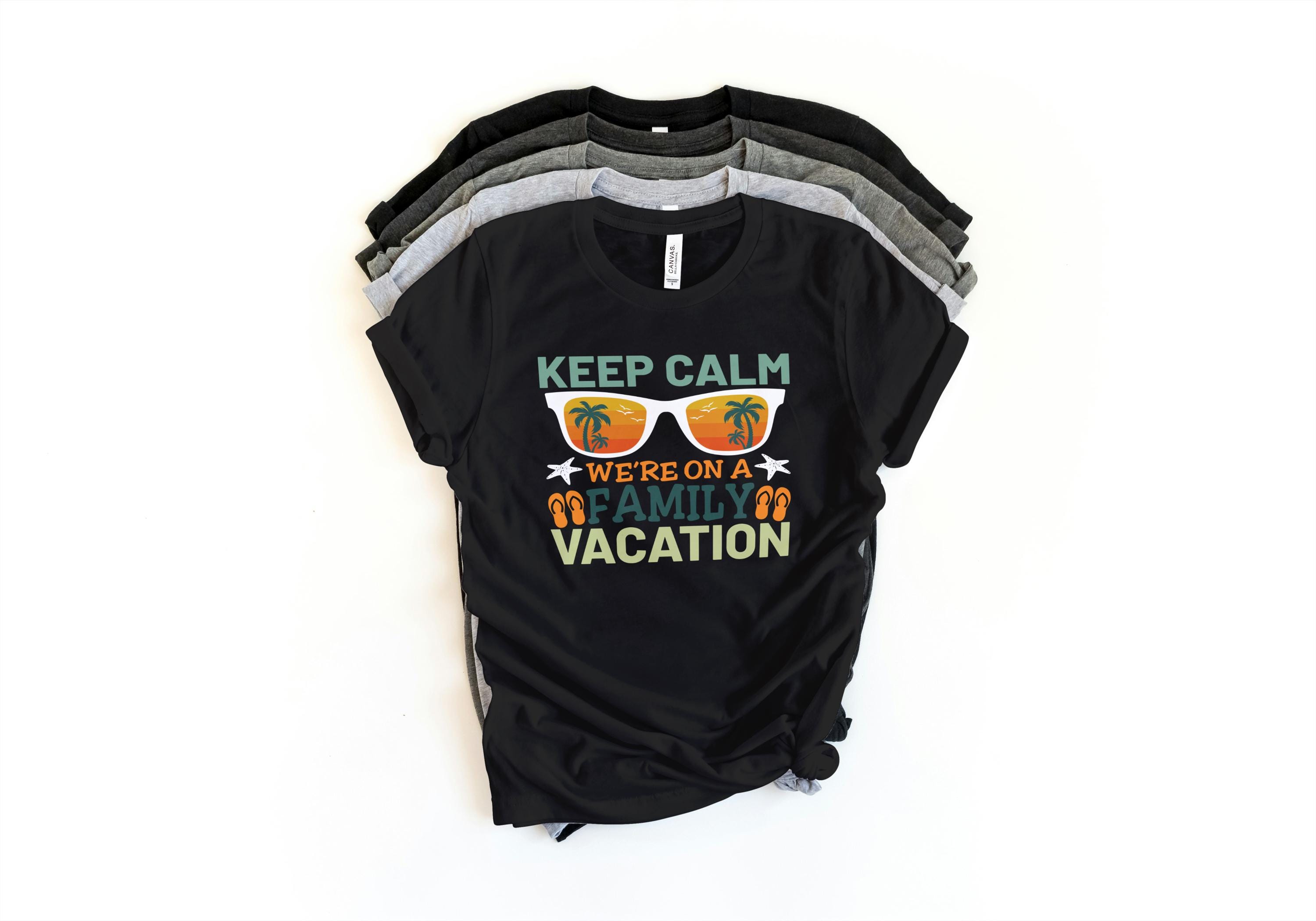 Personalized Family Vacation Tee - Custom Summer Holiday Matching ...
