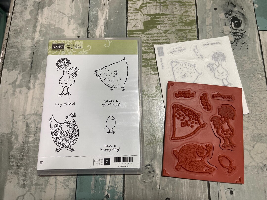 Stampin Up! Stamp Set - Hey, Chick - Etsy