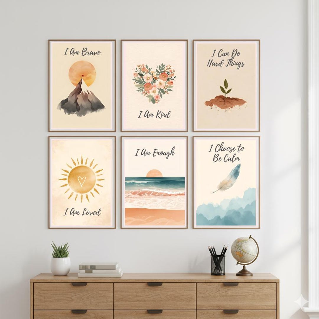Boho Affirmations Posters | Printable Mini Posters, Classroom Decor ...