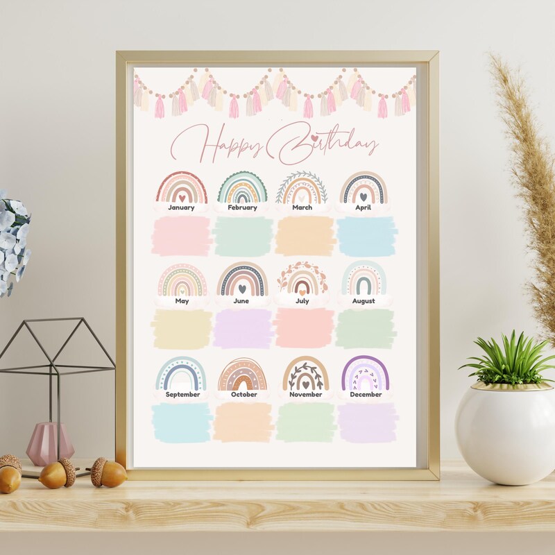 Boho Rainbow Colors - Etsy