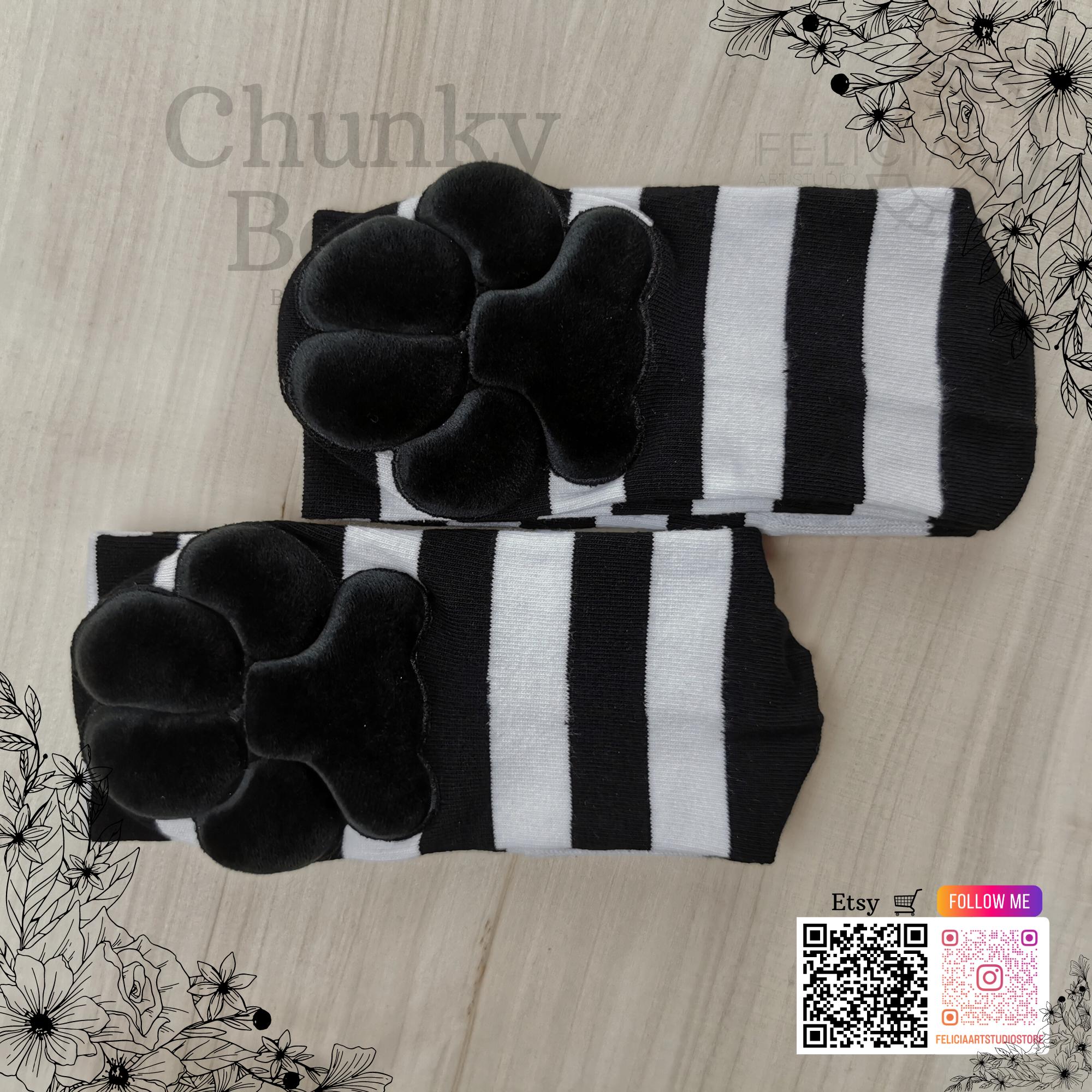 Cute Plush Paw Pad Socks Cozy Animal Paws for Your Feet Unique Gift ...