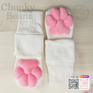 Cute Plush Paws Socks - Etsy
