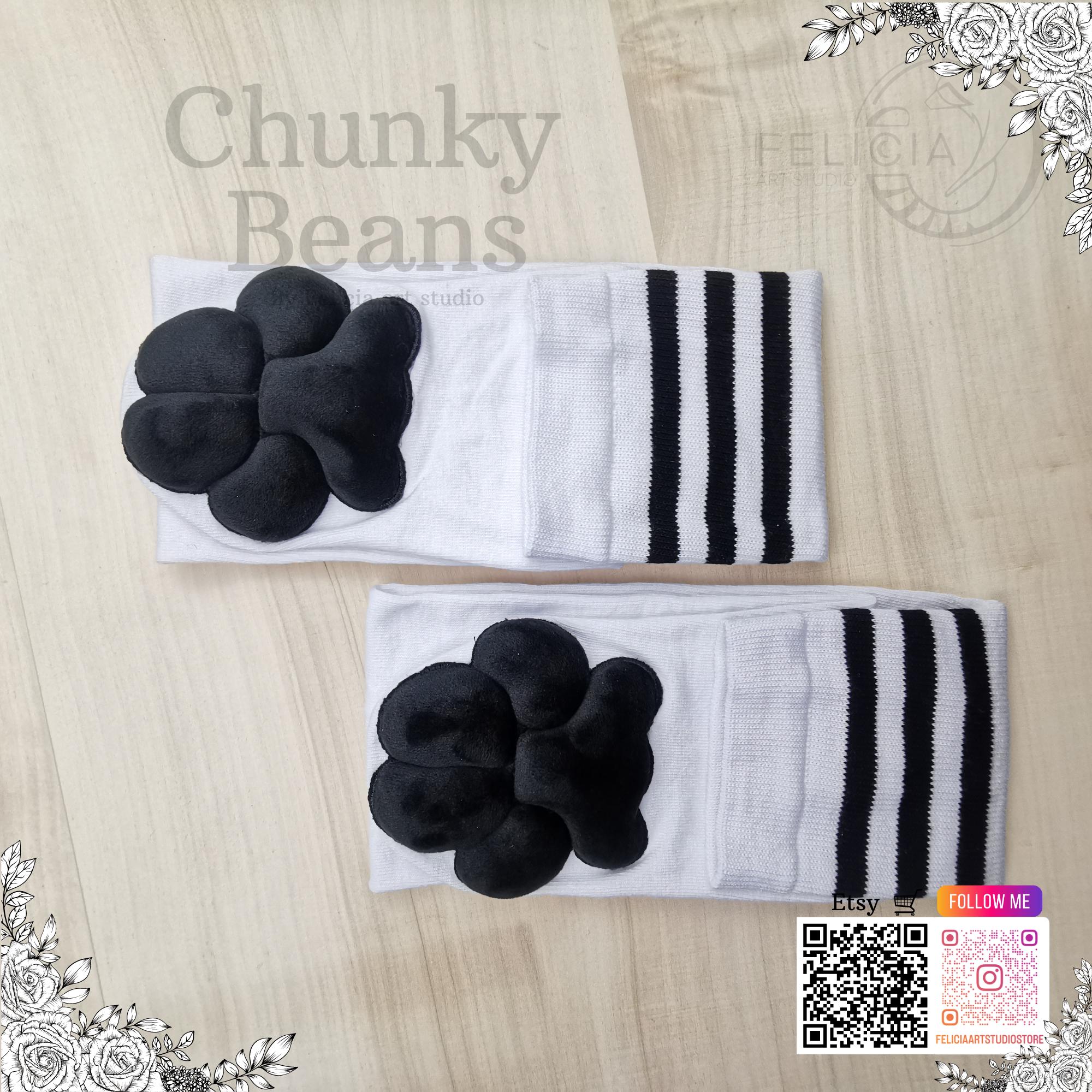 Cute Plush Paw Pad Socks Cozy Animal Paws for Your Feet Unique Gift ...