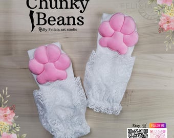 Cute Plush Paw Pad Socks Cozy Animal Paws for Your Feet Unique Gift ...