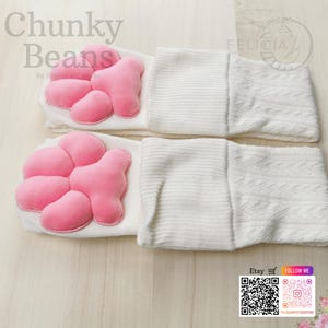 Cute Plush Paws Socks - Etsy