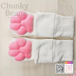 Cute Plush Paws Socks - Etsy