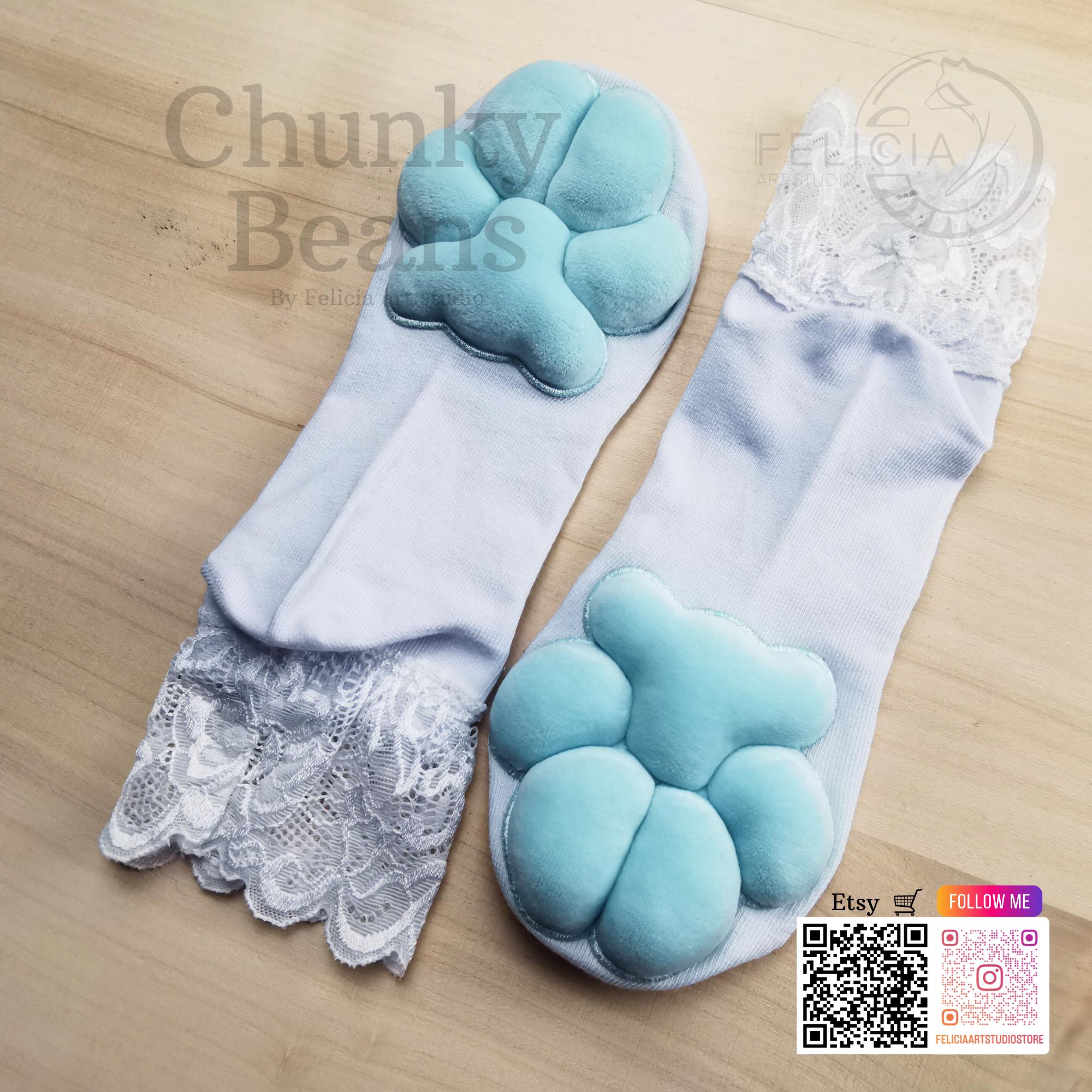Paws Socks With Mochi Minky Pads - Etsy