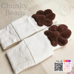 Cute Plush Paws Socks - Etsy