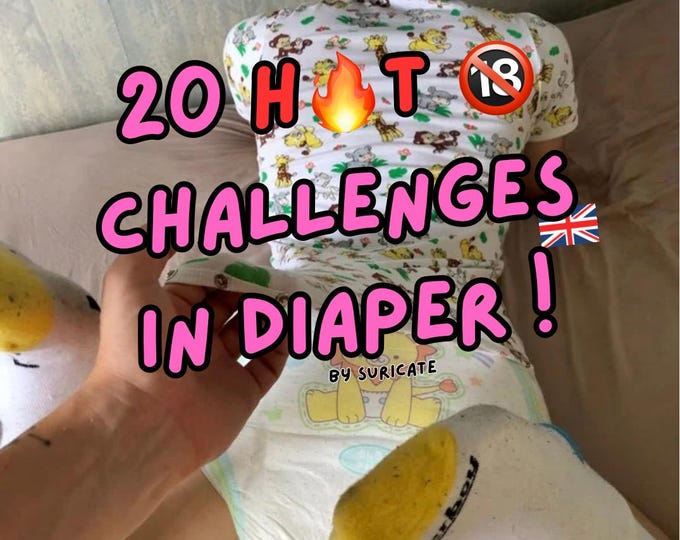 20 Hot Challenges in Adult Diaper - Etsy