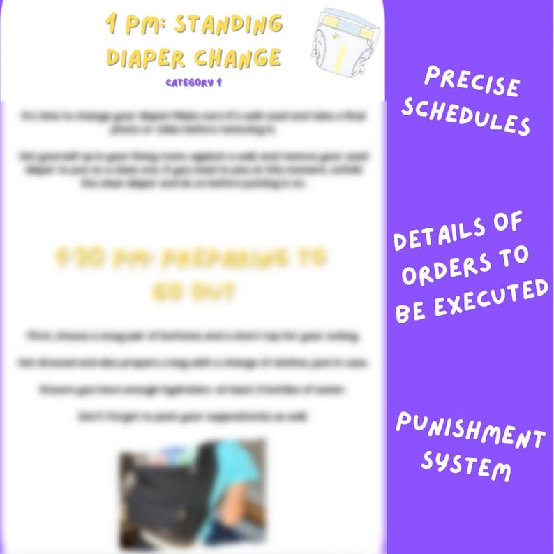 Control Planning 24 Hours in Diaper by Meerkat - Etsy