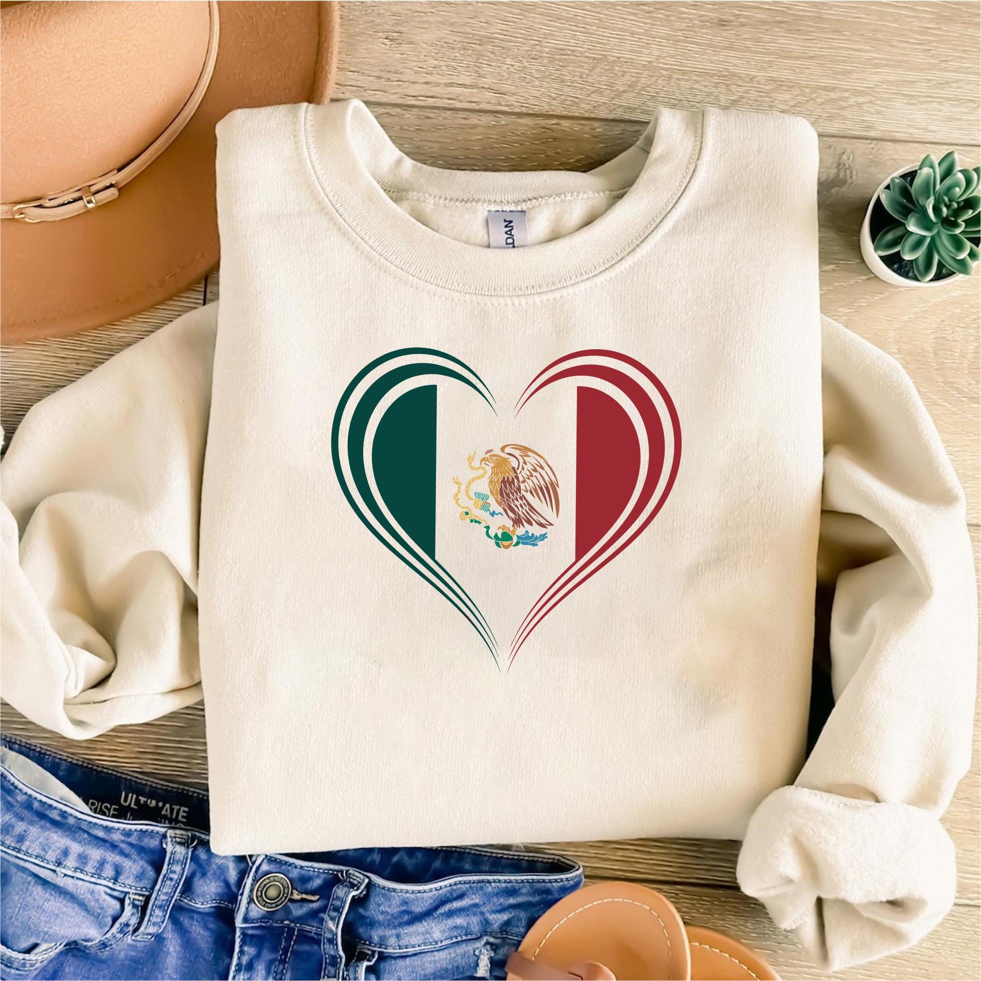 Mexican Flag Heart Shape SVG PNG, Patriotic Mexico Digital Download ...