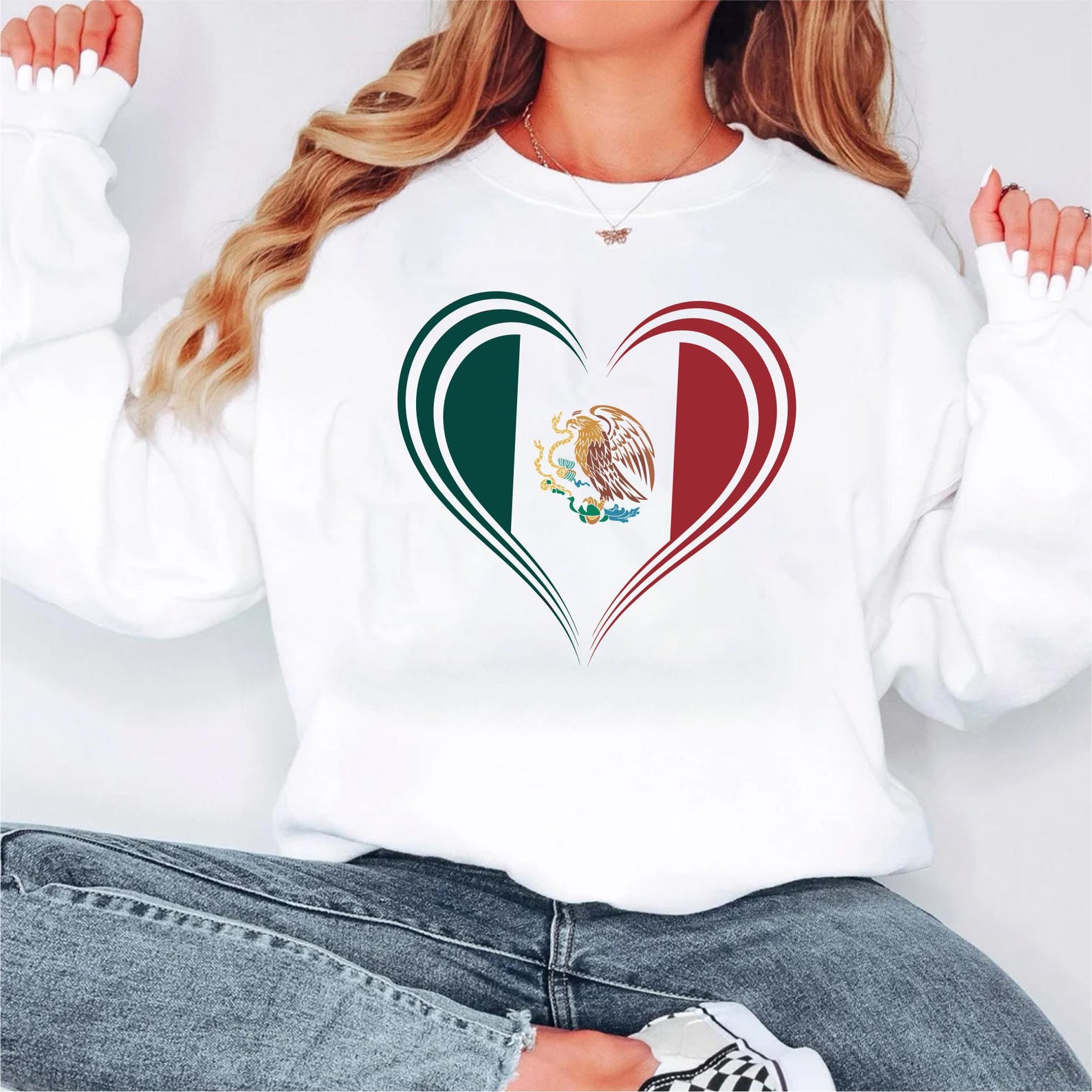 Mexican Flag Heart Shape SVG PNG, Patriotic Mexico Digital Download ...