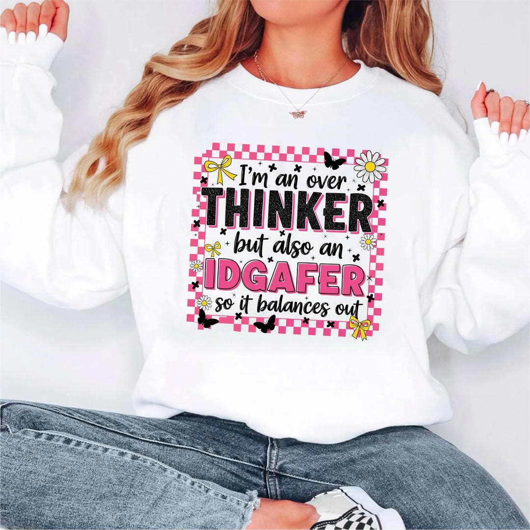 Funny Anxiety PNG | Sarcastic Mental Health Sublimation | Snarky Retro ...
